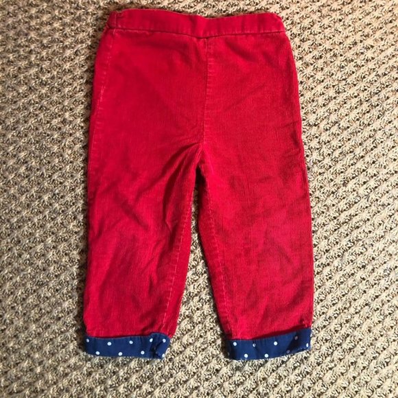Vintage | Bottoms | Vintage Red Corduroy Pants 24m | Poshmark